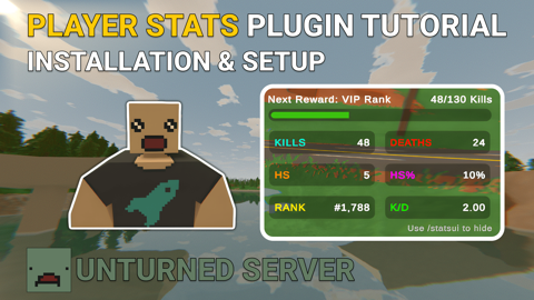 Player Stats Installation & Setup - Unturned Plugin Tutorial | Restore Monarchy