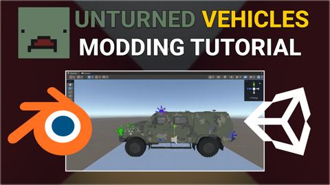 How to Make Custom Unturned Vehicle (Unity + Blender) | Restore Monarchy