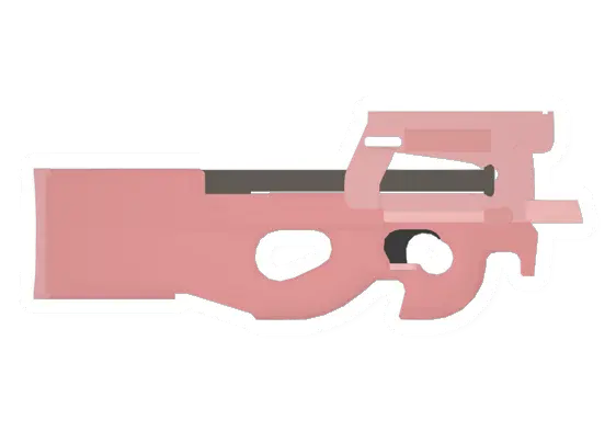 P90 CWDG Pink Submachinegun - Modern Weapons Armory 3.0 Gun Items ...